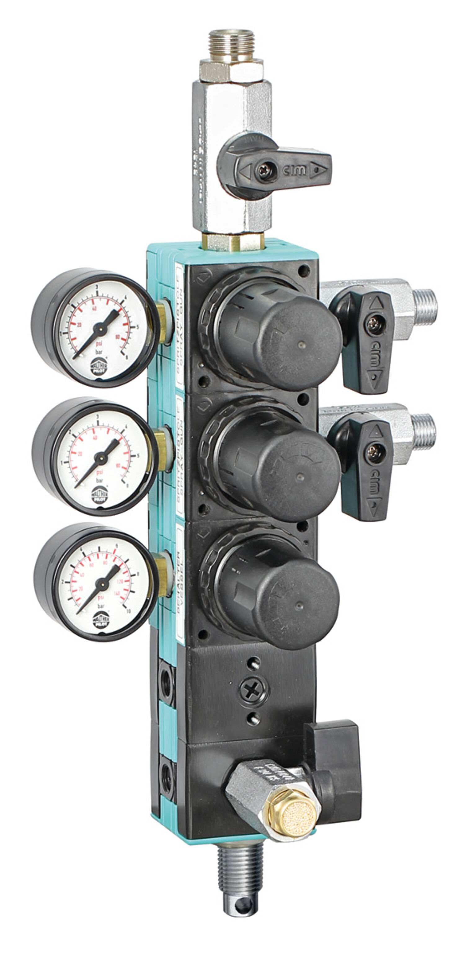 Compressed air inlet fittings - Materialförderung Zubehör